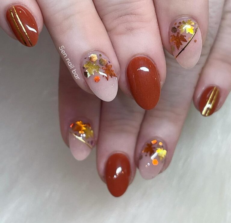32 Fall Nail Designs in Autumn: Classy and Trendy - Radiant Inspire Mom