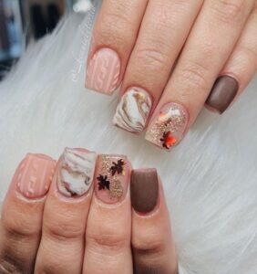 32 Fall Nail Designs in Autumn: Classy and Trendy - Radiant Inspire Mom