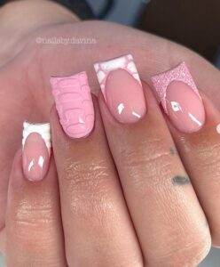 33 Best Pink Short Nail Designs For Trendy and Chick Looks - Radiant ...