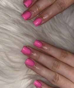 31 Pink Square Nails That Are Trendy And Classy - Radiant Inspire Mom