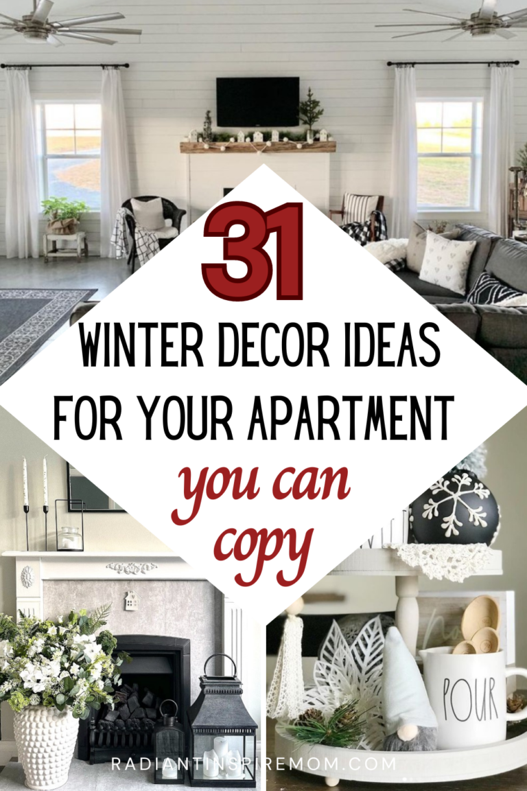 31 Winter Small Apartment Decor Ideas for Your Inspiration - Radiant ...