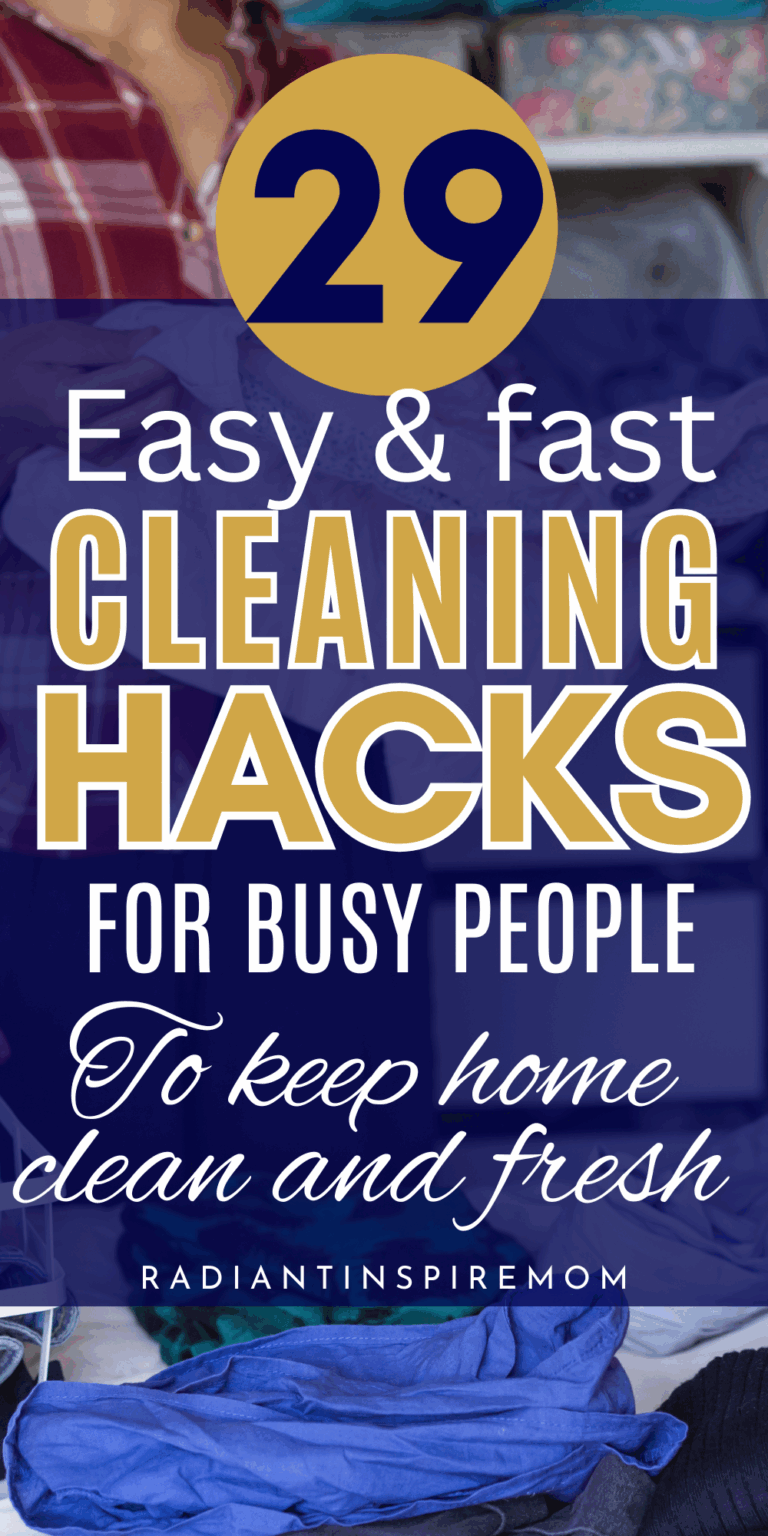 Random Cleaning hacks for a spotless home For Busy People - Radiant ...